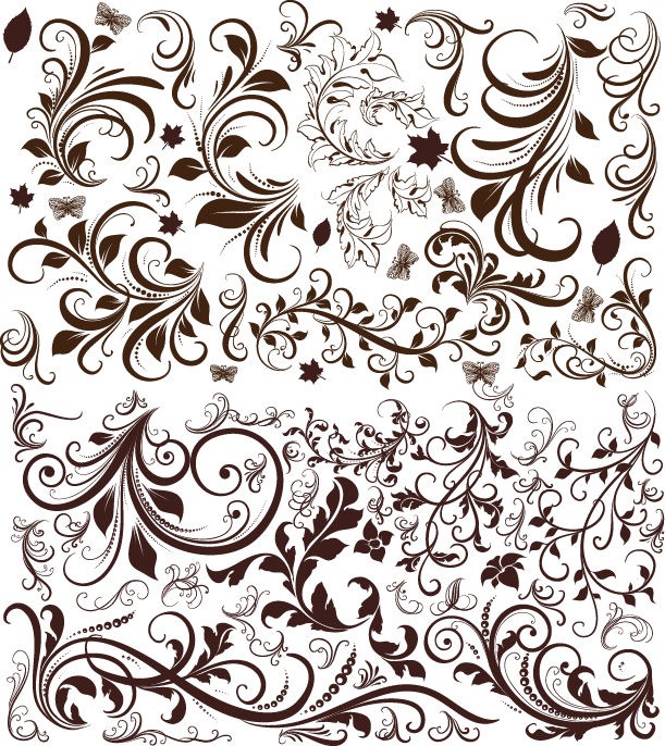 Free Vector Retro Floral Elements | Free Vector Graphics | All Free Web ... Free Vector Retro Floral Elements | Free Vector Graphics | All Free Web ...