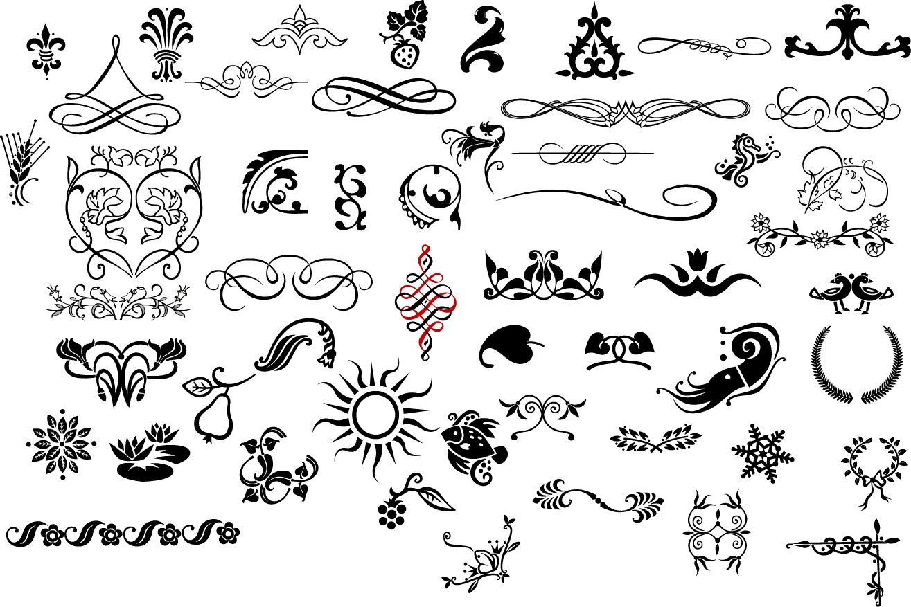 Free Ornaments and Flourishes | Free Vector Graphics | All Free Web ... Free Ornaments and Flourishes | Free Vector Graphics | All Free Web ...