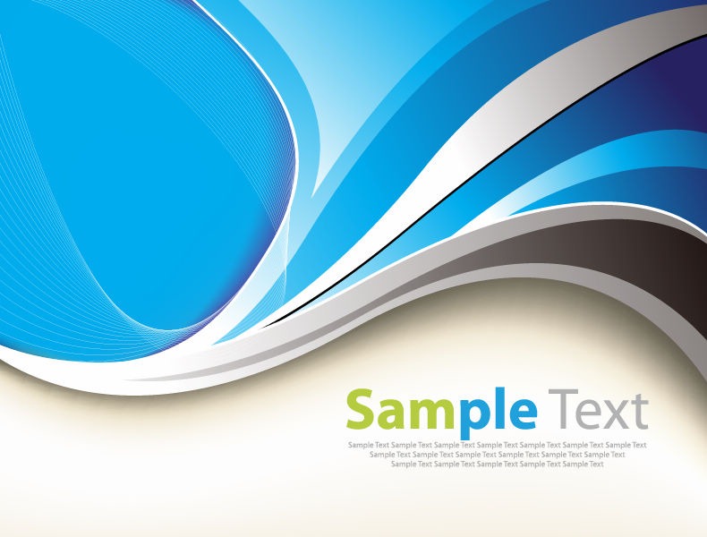 Abstract Blue Curves Vector Graphic Free Vector Graphics All Free