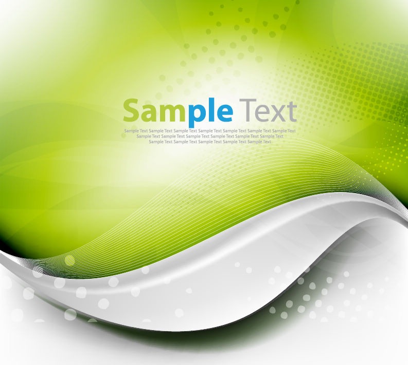 Green Wave Background Vector Graphic Free Vector Graphics All Free Web Resources For