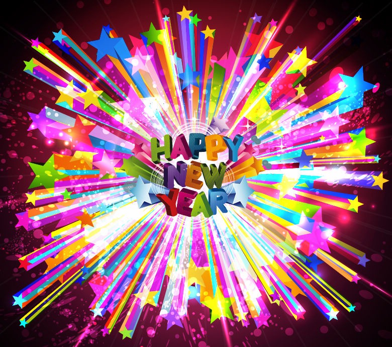 Happy New Year Background Vector Illustration | Free Vector Graphics ... Happy New Year Background Vector Illustration | Free Vector Graphics ...