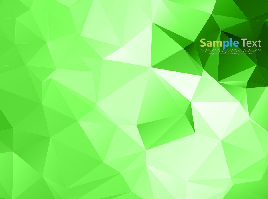 Vector Illustration of Abstract Green Triangle Background | Free Vector ... Vector Illustration of Abstract Green Triangle Background | Free Vector ...